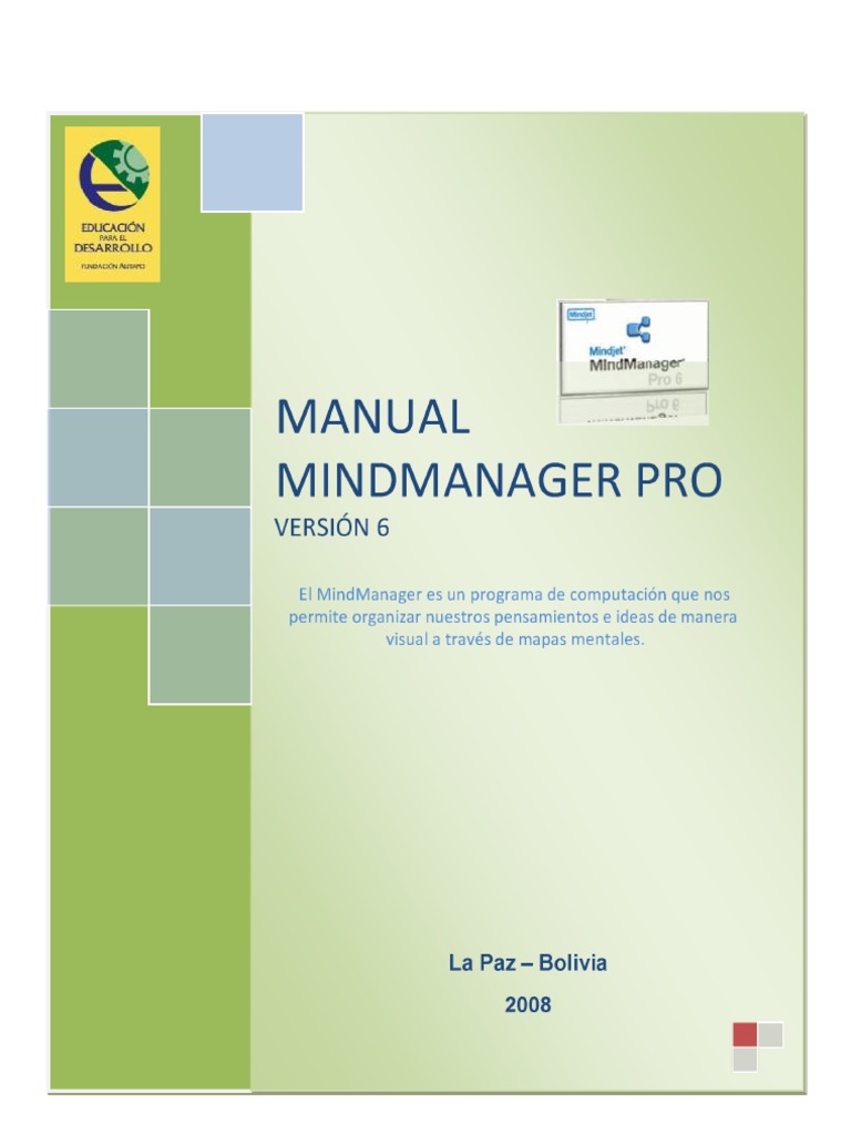 Manual MindManager Pro 6 en Español | PDF