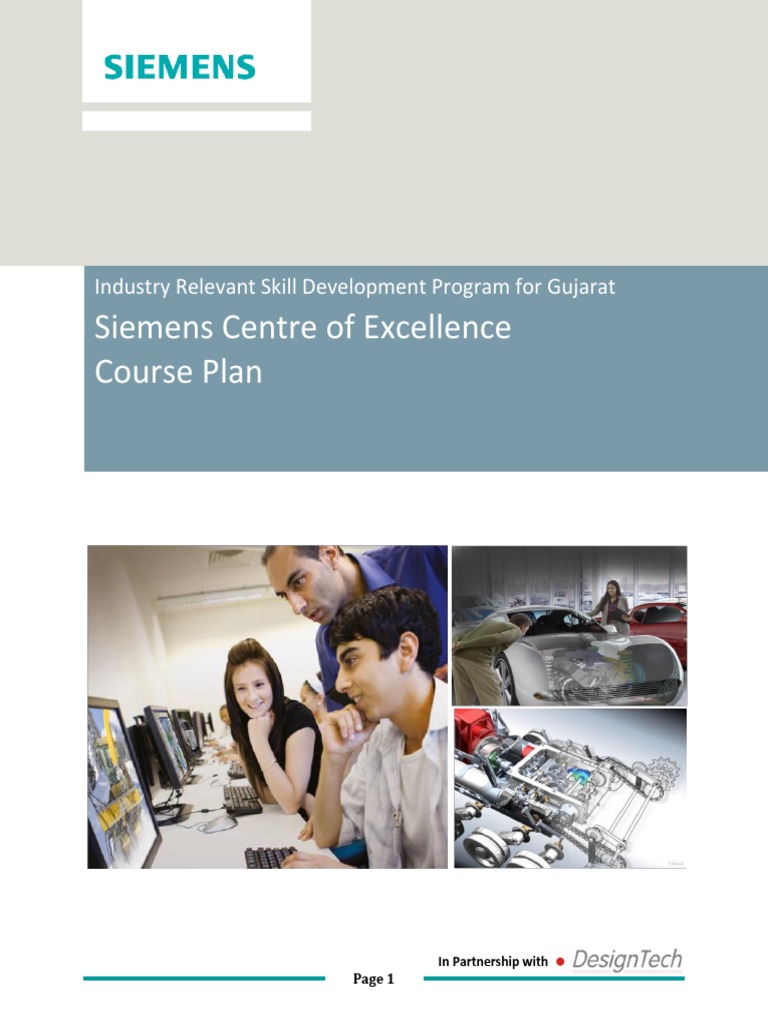 Seimens Course Plan | PDF | Numerical Control | Product Lifecycle