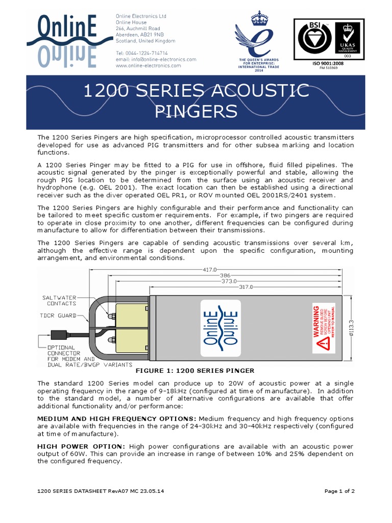 1200 Series Datasheet | PDF | Switch | Battery (Electricity)