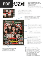 Double Page Spread Analysis | PDF | Page Layout | Writing