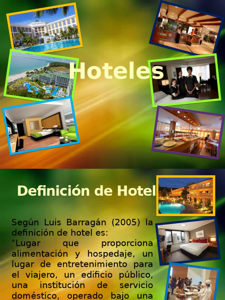Definición y Clasificación de Hoteles | PDF | Hotel | Turismo y Ocio