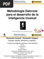 Metodo Dalcroze | PDF | Ritmo | Musicología