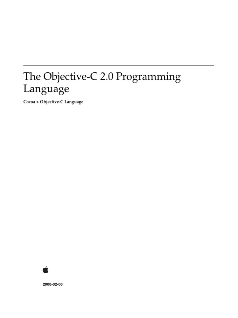 Obj C | PDF