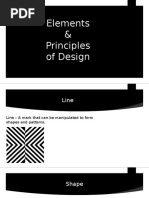 Elements and Principles - Photographic Examples | PDF