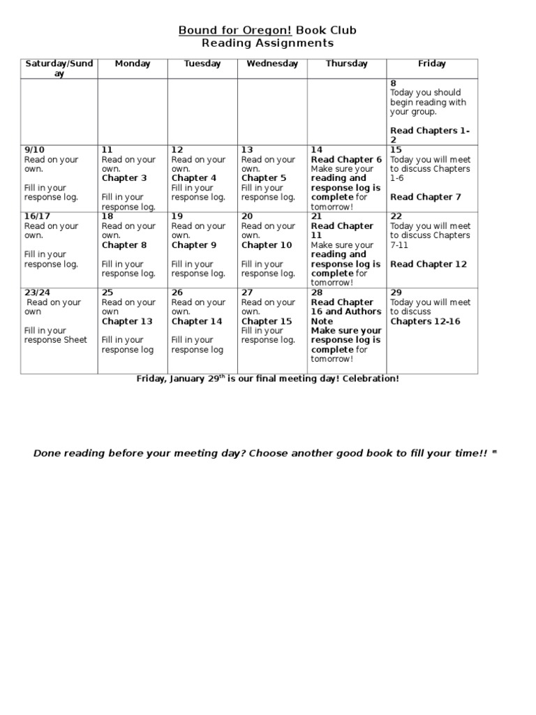 Bound For Oregon | PDF