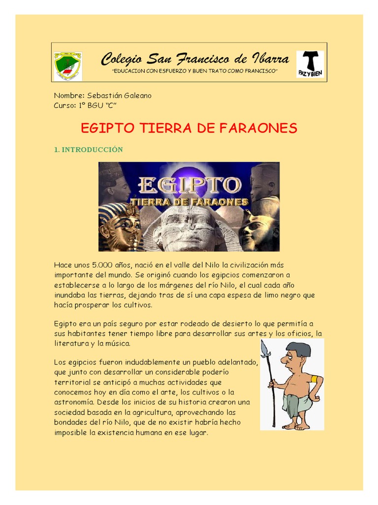 Egipto: Civilización de Faraones | PDF | faraón | Moisés
