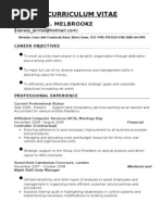 Sample Resume Workday HCM #1 | PDF | Software Development | Xslt