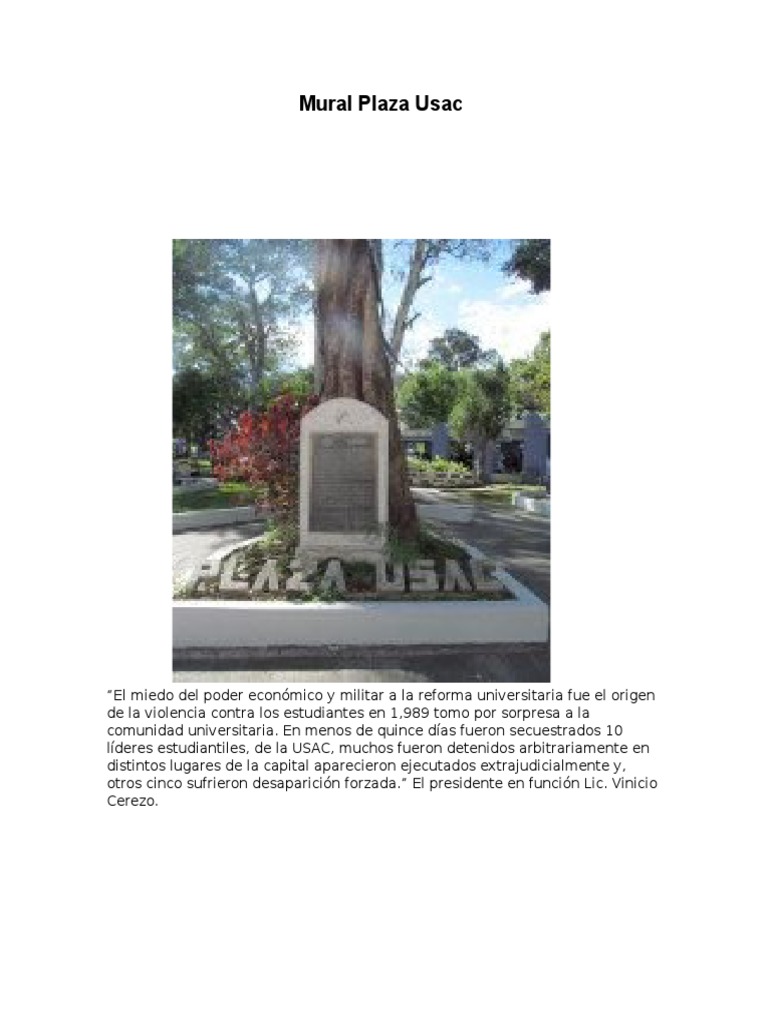 Murales Usac | PDF