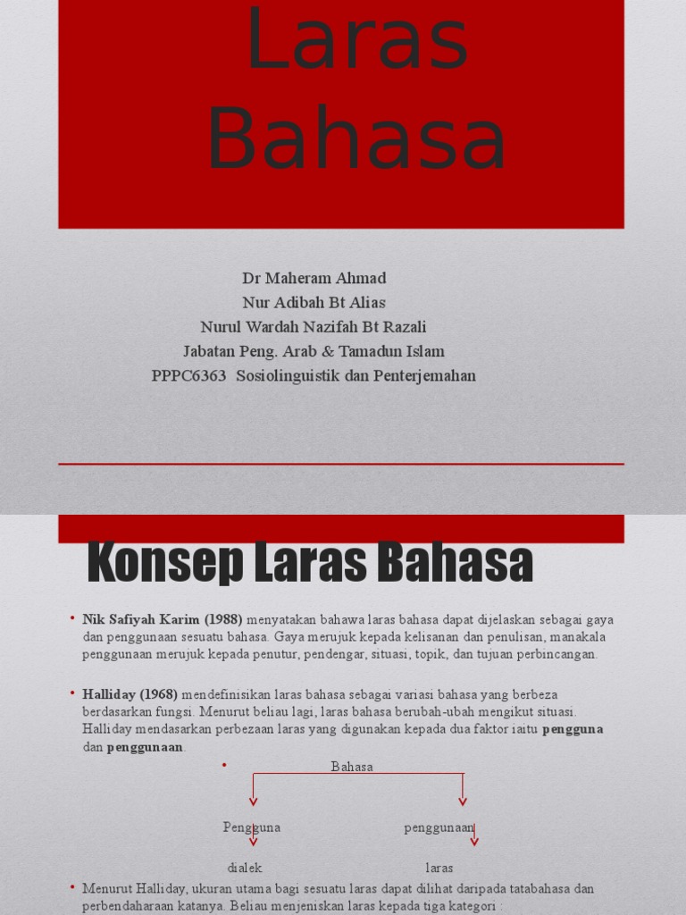 Laras Bahasa | PDF