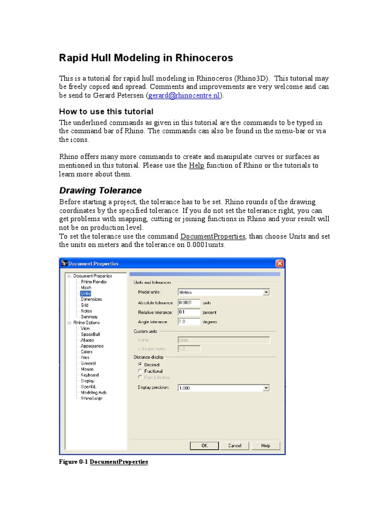Rapid Hull Modeling in Rhinoceros - Gerard | PDF | Hull (Watercraft ...