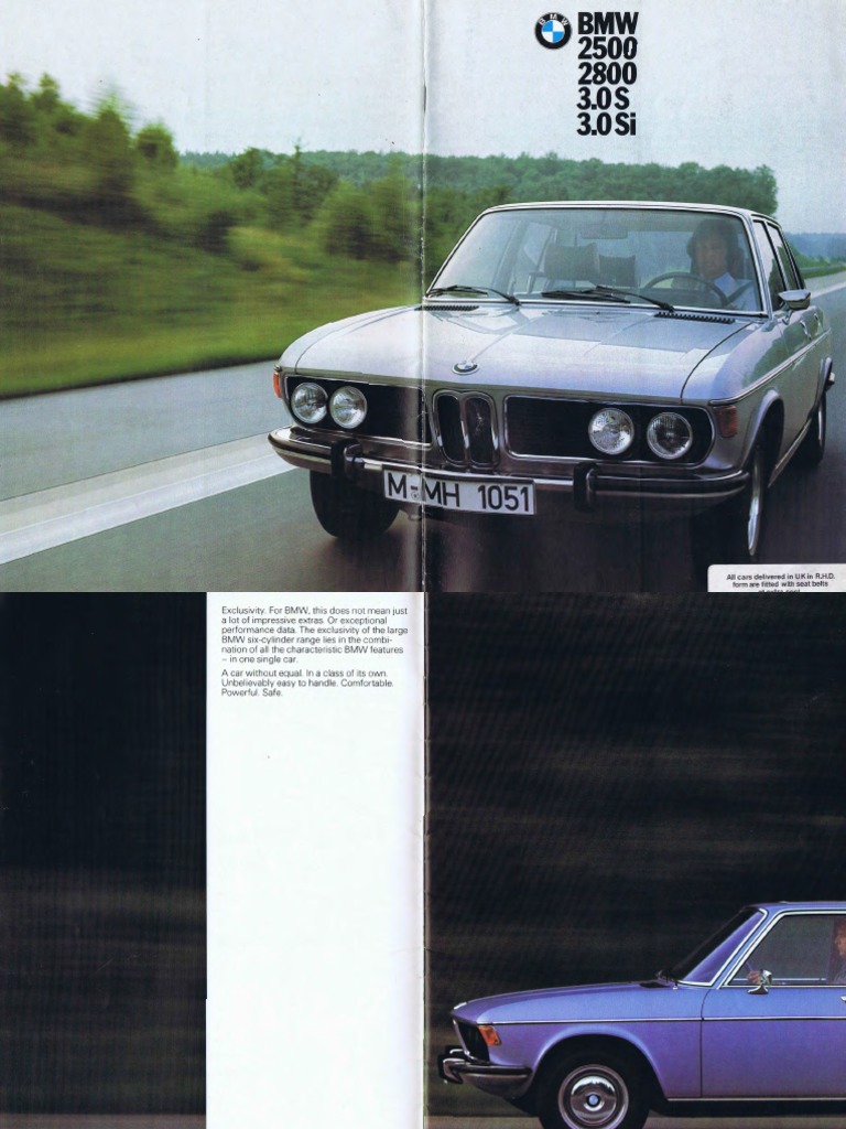 BMW E3 | PDF | Automatic Transmission | Suspension (Vehicle)