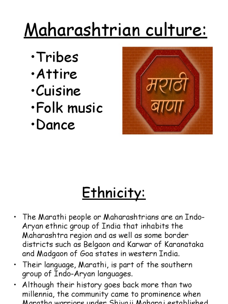 Maharashtrian Culture | PDF | Cuisine | Foods