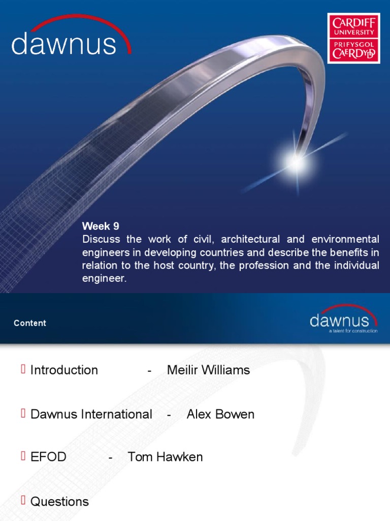 Dawnus Presentation FINAL | PDF | Dam | Construction Aggregate