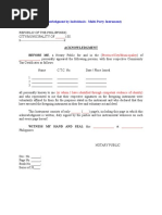 Ack - Receipt of Downpayment of A Parcel of Land | PDF
