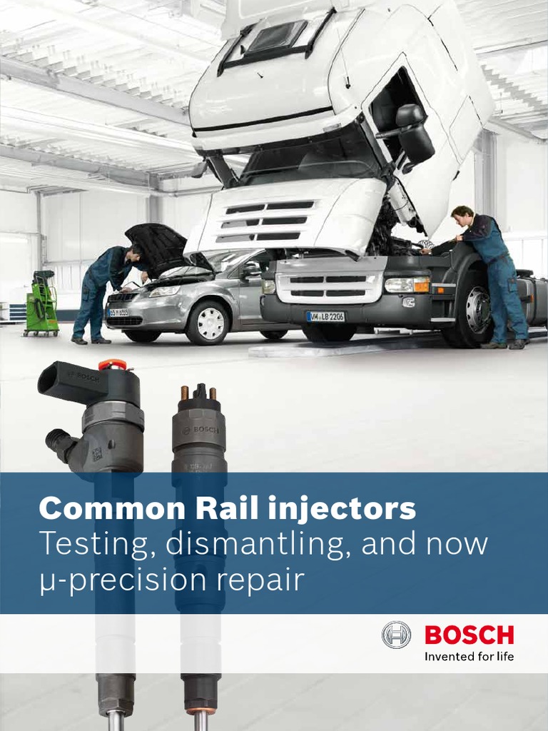 Common Rail Injector Repair Guide | PDF | Fuel Injection | Diesel Engine