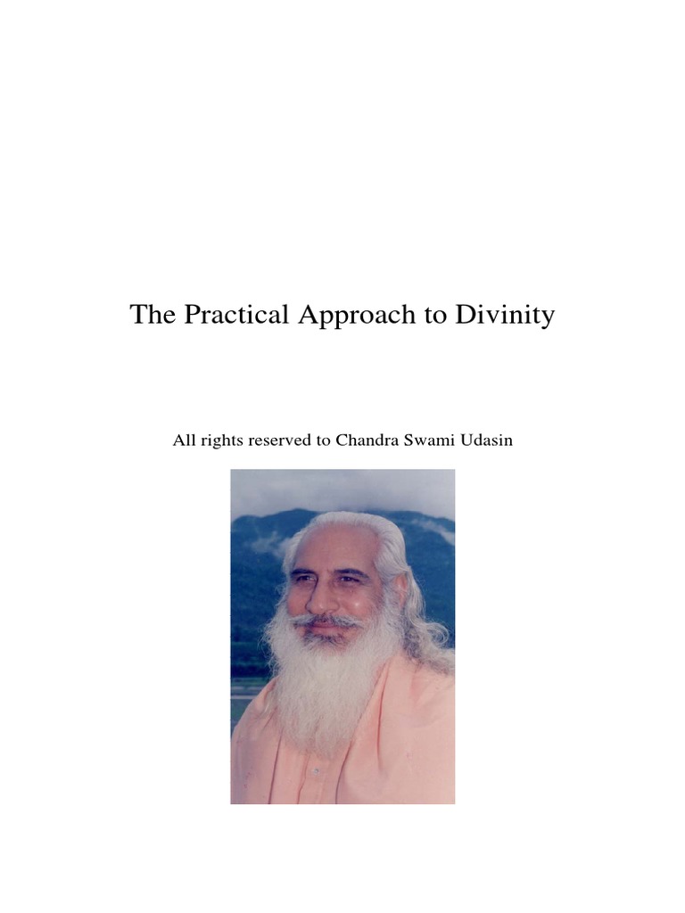 Practical Approach To Divinity | PDF | Consciousness | Spirituality