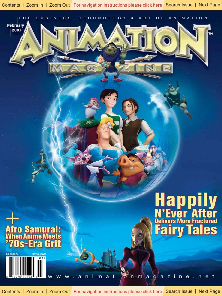 Animation Magazine February 2007 | PDF | Hanna Barbera | The Dark Tower ...