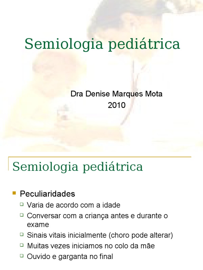Semiologia Pediatrica | PDF