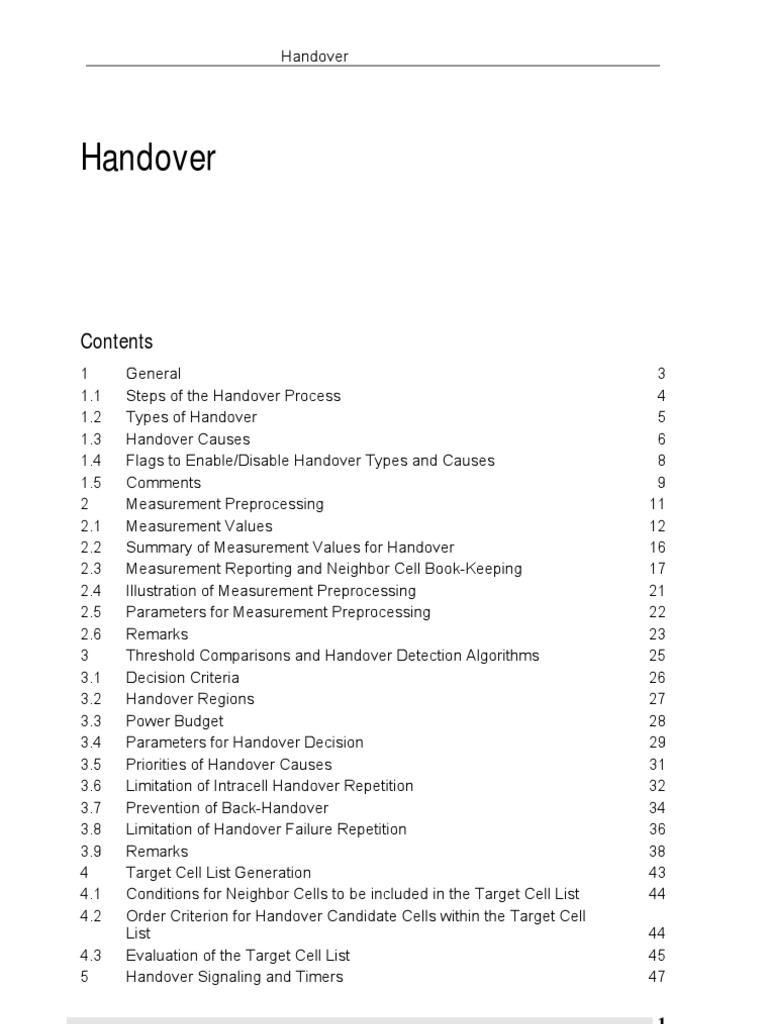 05-Handover | Information And Communications Technology ...