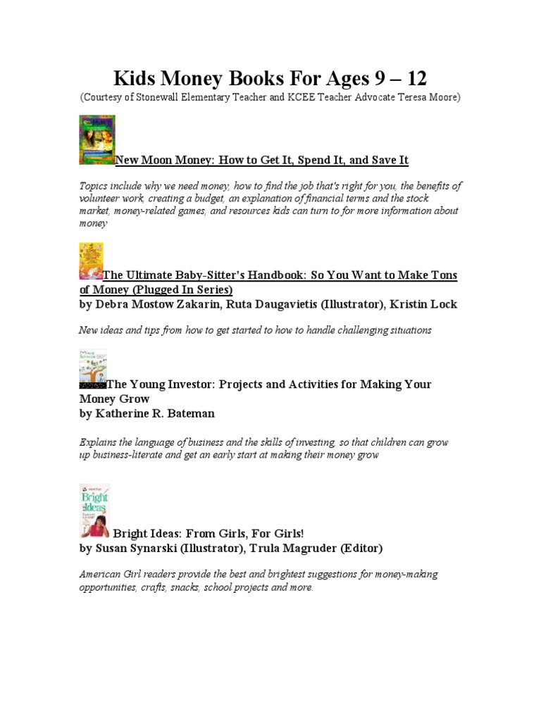 Money Matters: A Comprehensive Guide to Financial Education Books for ...