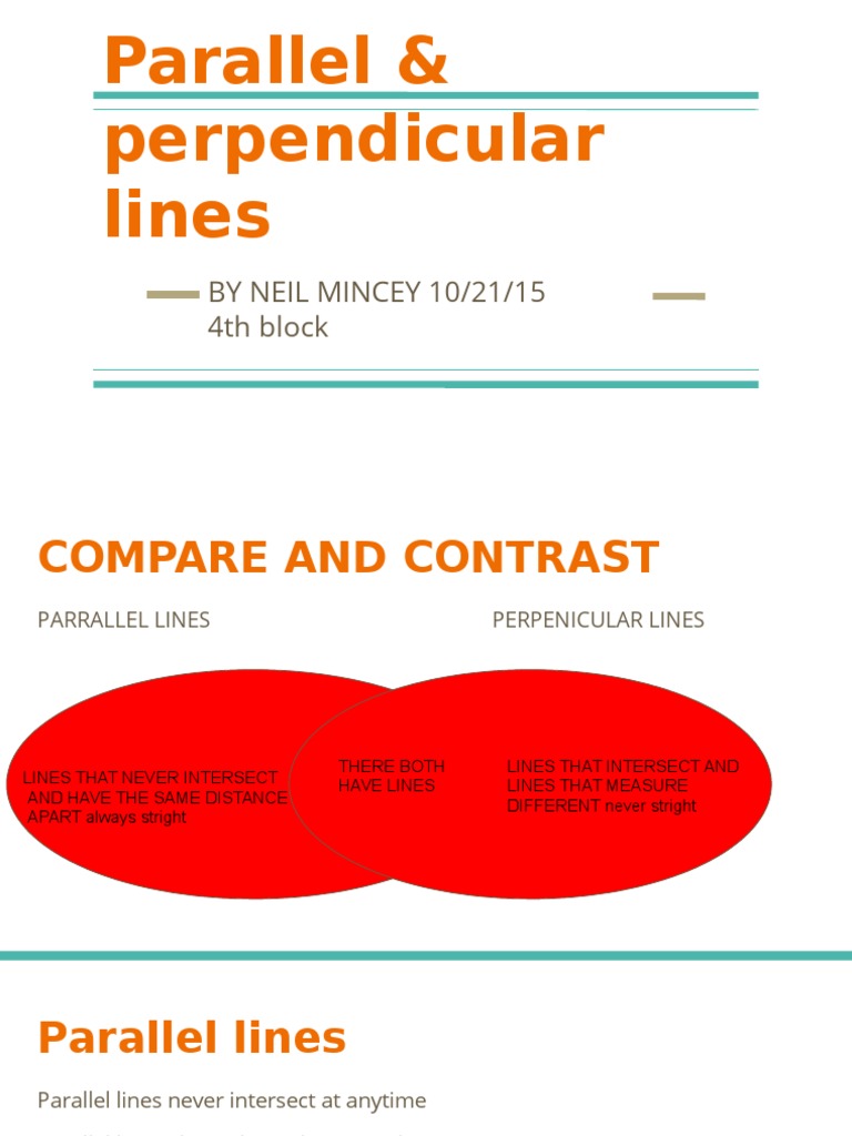Understanding Parallel and Perpendicular Lines | PDF