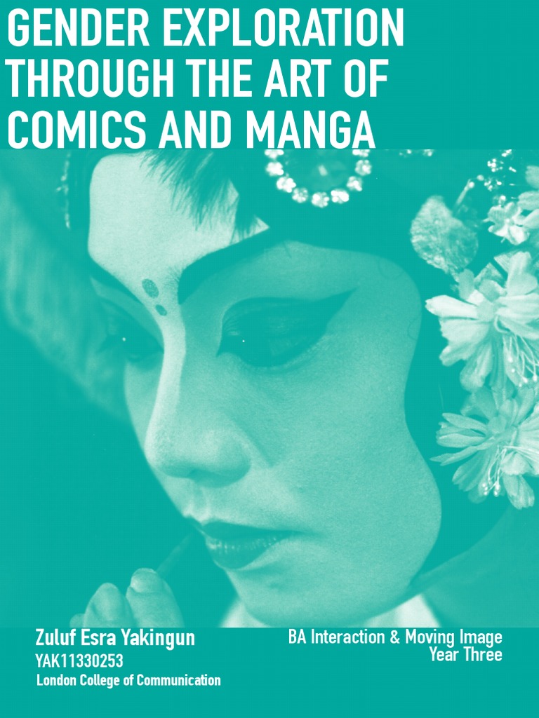Gender Exploration in Comics and Manga | PDF | Wonder Woman | Gender Role