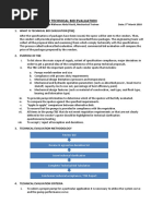 Technical Bid Evaluation Criteria and Vendor Offer Review With PDF | PDF | Pump | Valve