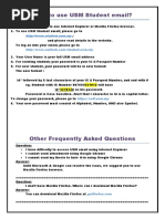 How To Reset Your Password in PUP WebMail | PDF | Office 365 | Password