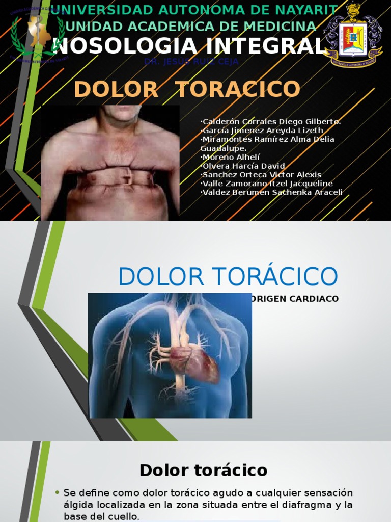 Dolor Torácico Nosologia | PDF | La enfermedad por reflujo ...