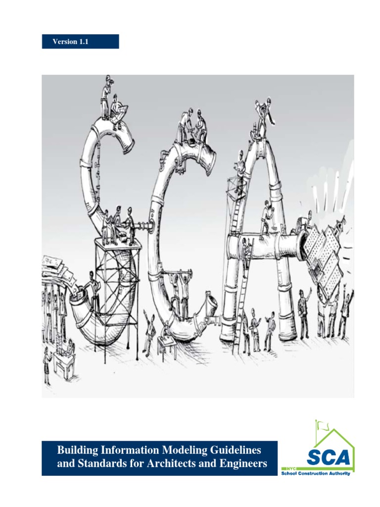 SCA BIM Standards Manual | PDF | Building Information Modeling | Architect