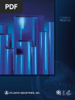 Atlanta Industries Inc New Company Profile | PDF | Pipe (Fluid ...