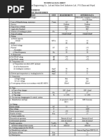 2000KVA Transformer Data Sheet | PDF | Transformer | Physical Quantities