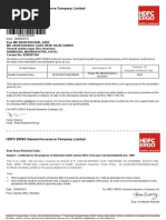 Health Insurance Policy | PDF | Identity Document | Insurance Policy