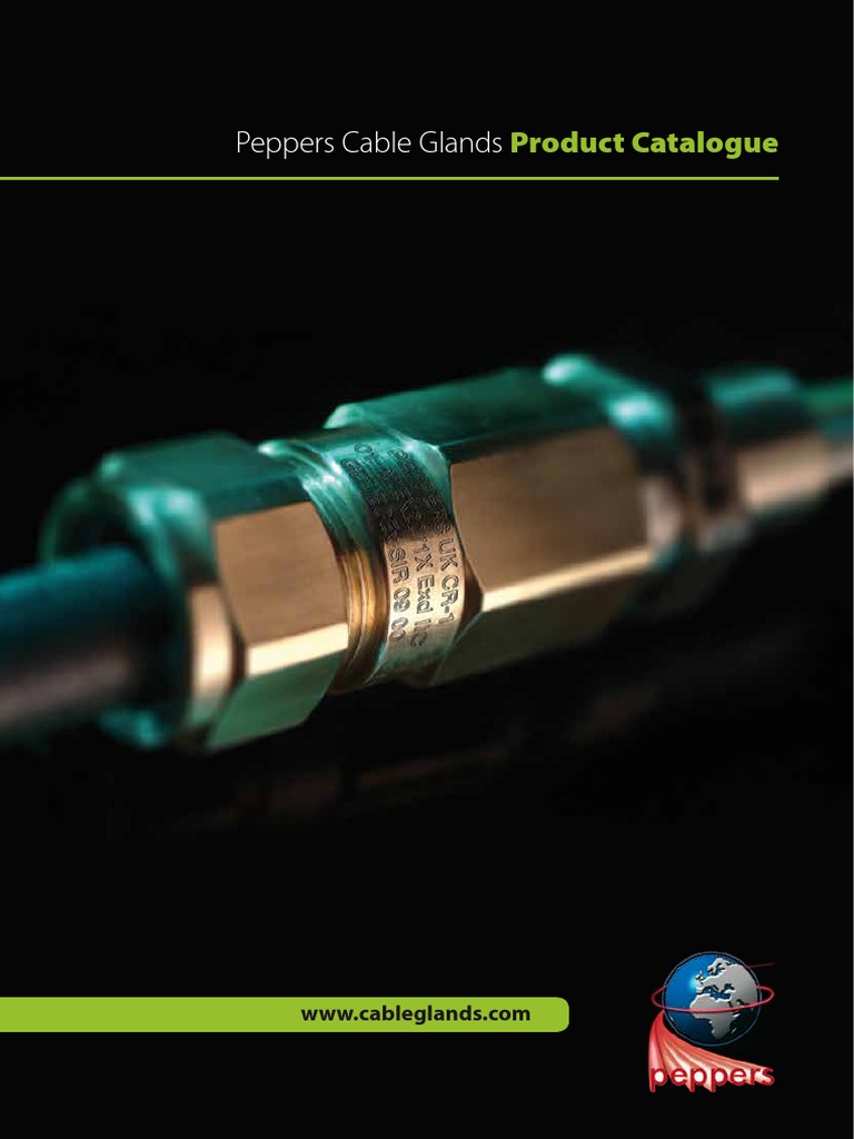 Peppers Catalogue Glands | PDF | Cable | Nature