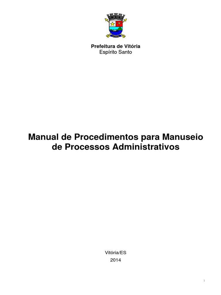 Manual de Processos Administrativos | PDF | Julgamentos | Servidor ...