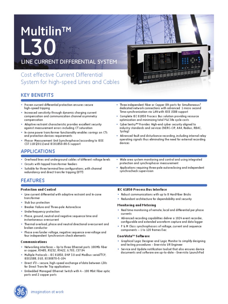 L30 | PDF | Scada | Relay