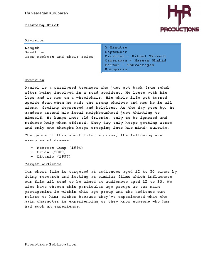 Planning Brief | PDF | Social Networking Service | Blog