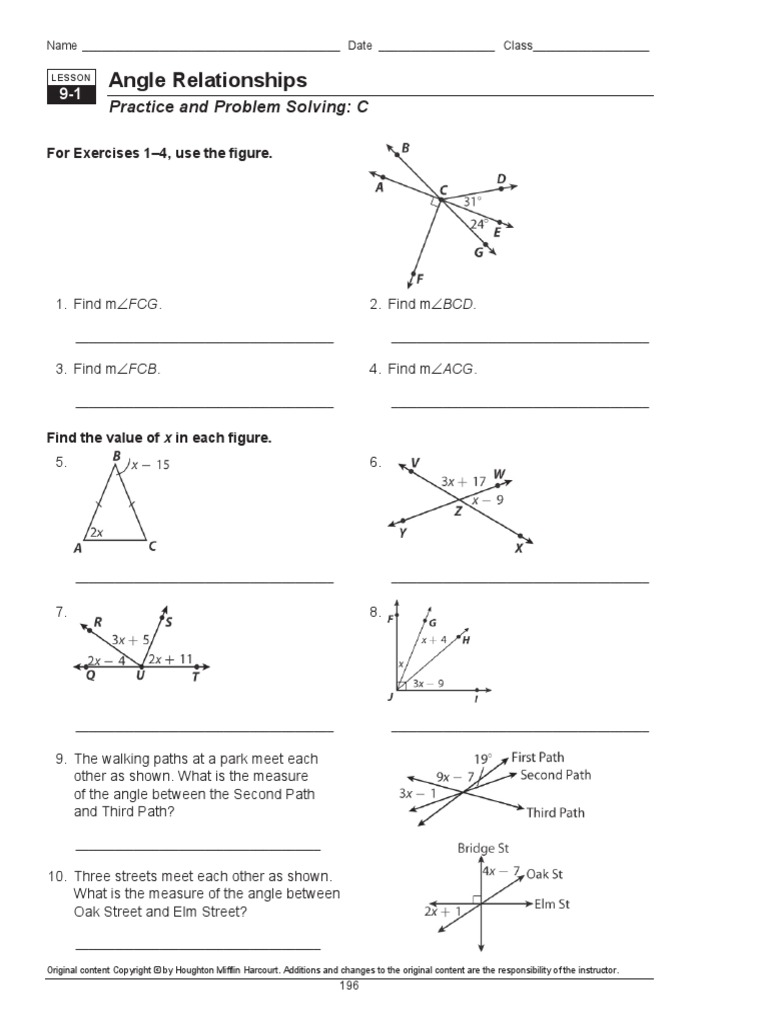 TX g7 Practice U5m09l1 C | PDF