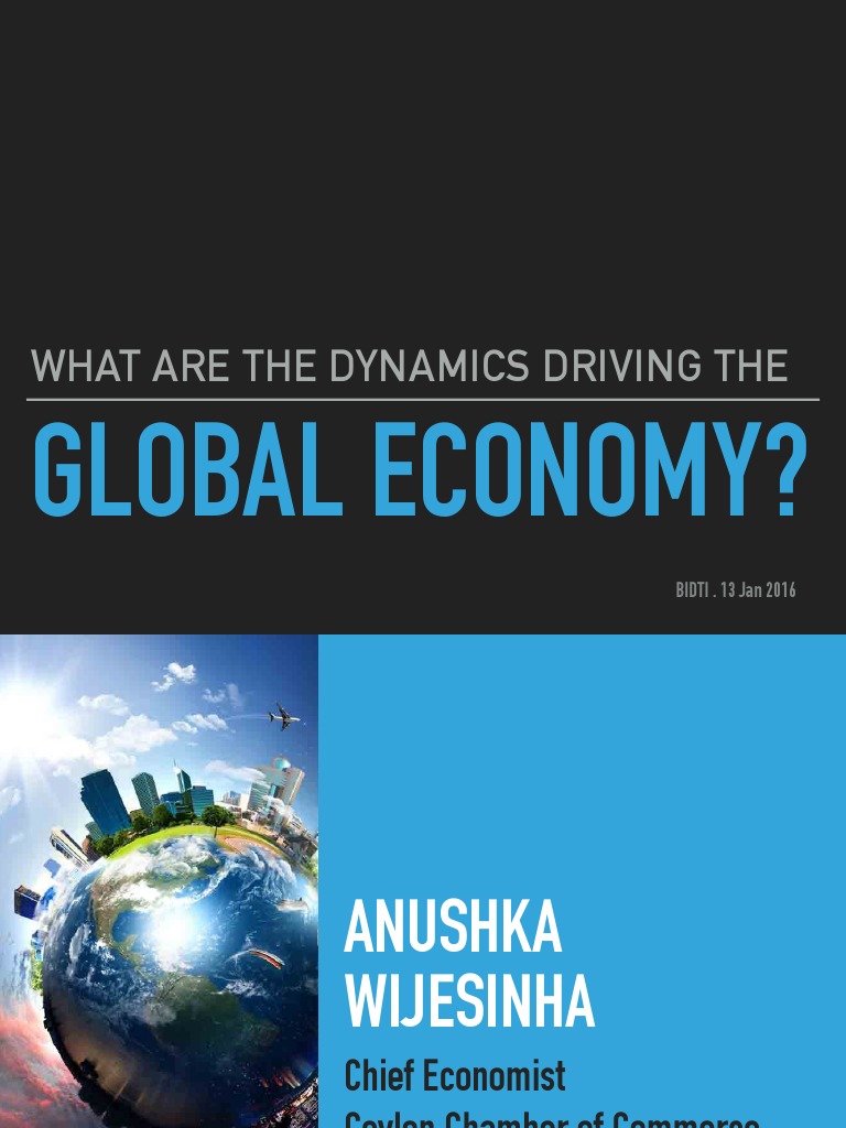'A Volatile Global Economy' - Lecture at BIDTI | PDF | Opec | Renminbi