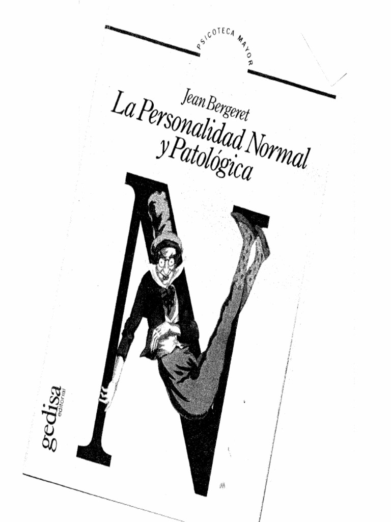 La - Personalidad - Normal - y - Patologica Bergeret PDF | PDF