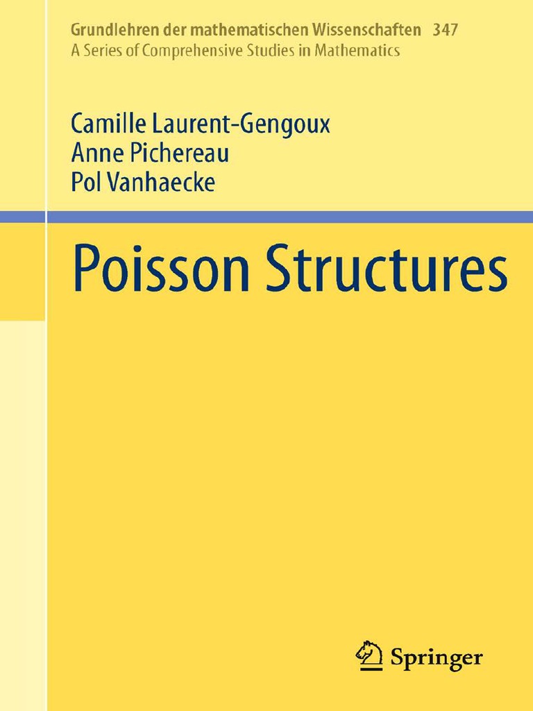 Poisson Structures | PDF | Differentiable Manifold | Hamiltonian Mechanics