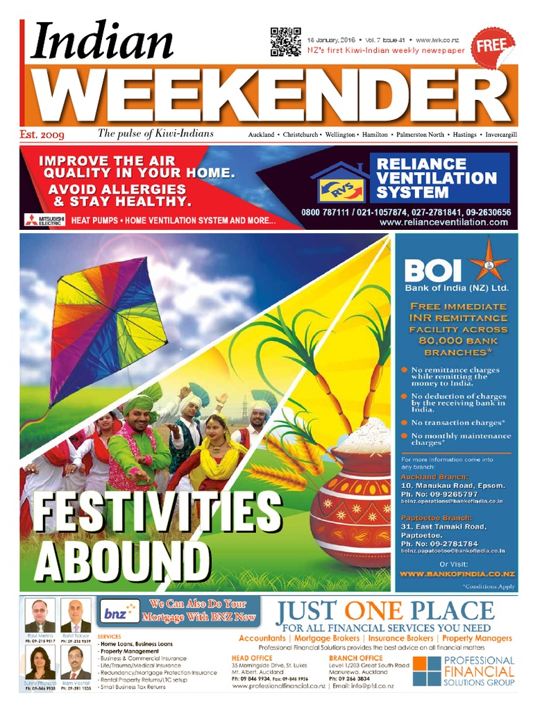 Indian Weekender 16 January 2016 | PDF | Foods