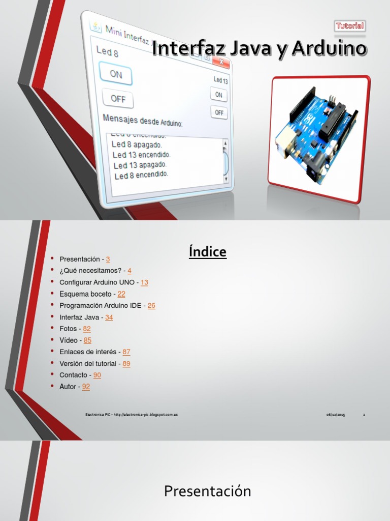 Java y Arduino Desde Cero Net | PDF | Arduino | Frijoles Netos