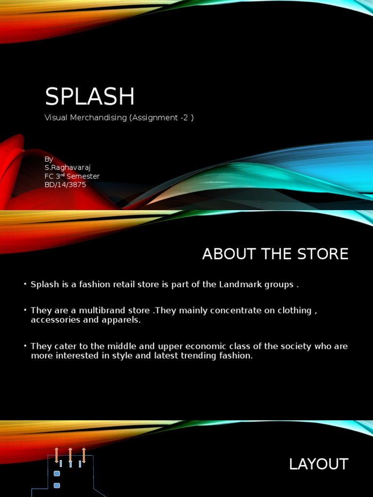 Splash: Visual Merchandising (Assignment - 2) | PDF | Lifestyle