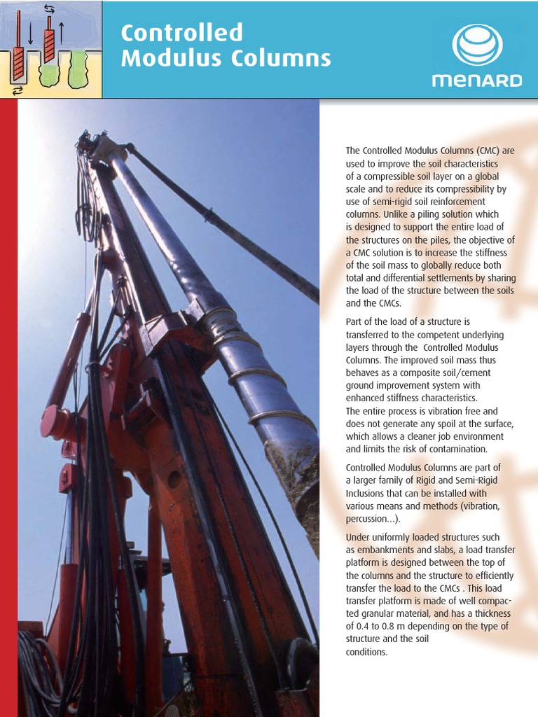 Controlled Modulus Columns Overview | PDF | Deep Foundation ...