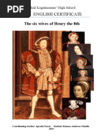 Six - The Musical Script | PDF | Anne Boleyn