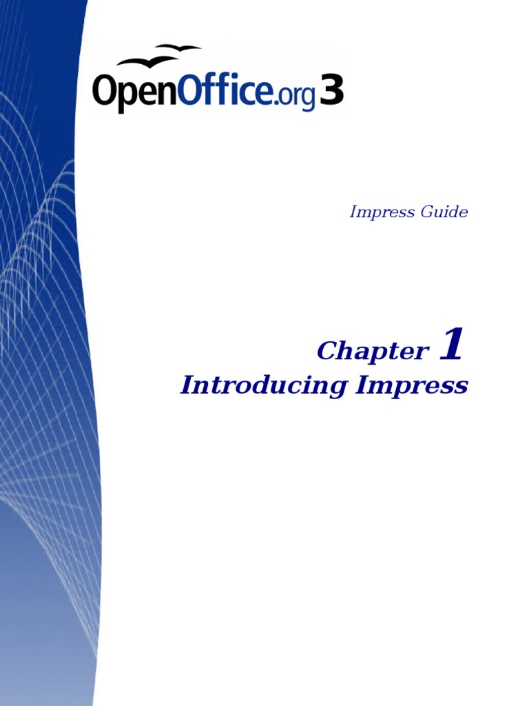 Open Office - Impress Guide | PDF | Page Layout | Icon (Computing)