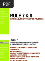 Rule 7 & 8: National Building Code | PDF | Architectural Design ...