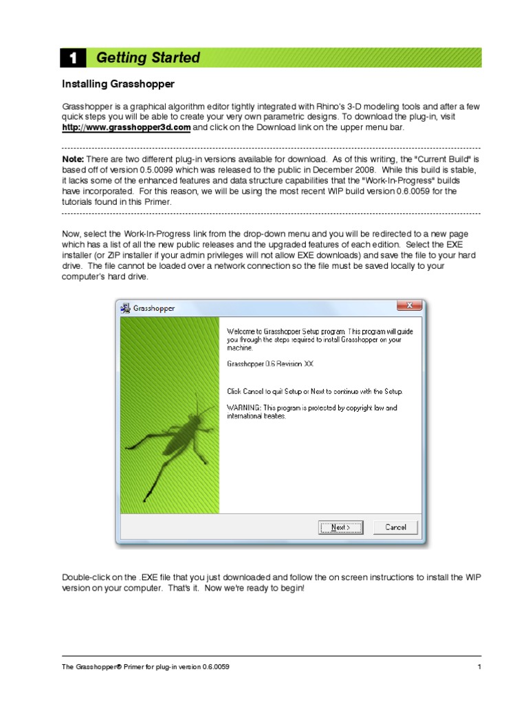 Grasshopper Tutorial Pdf Trigonometric Functions Parameter Computer Programming
