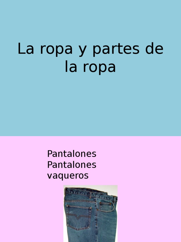 Ropa y Accesorios - ELE A1 | PDF | Ropa | Moda